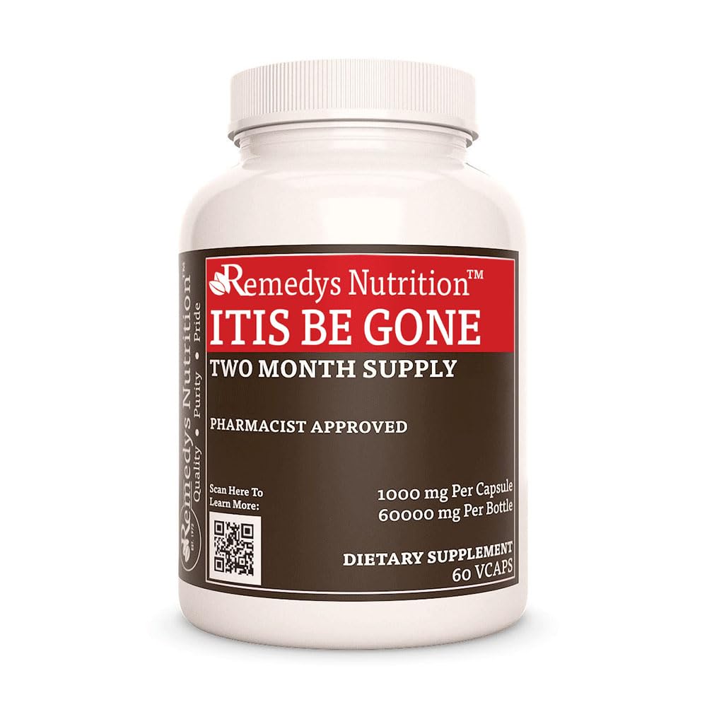 Remedy's Nutrition Itis Be Gone capsules