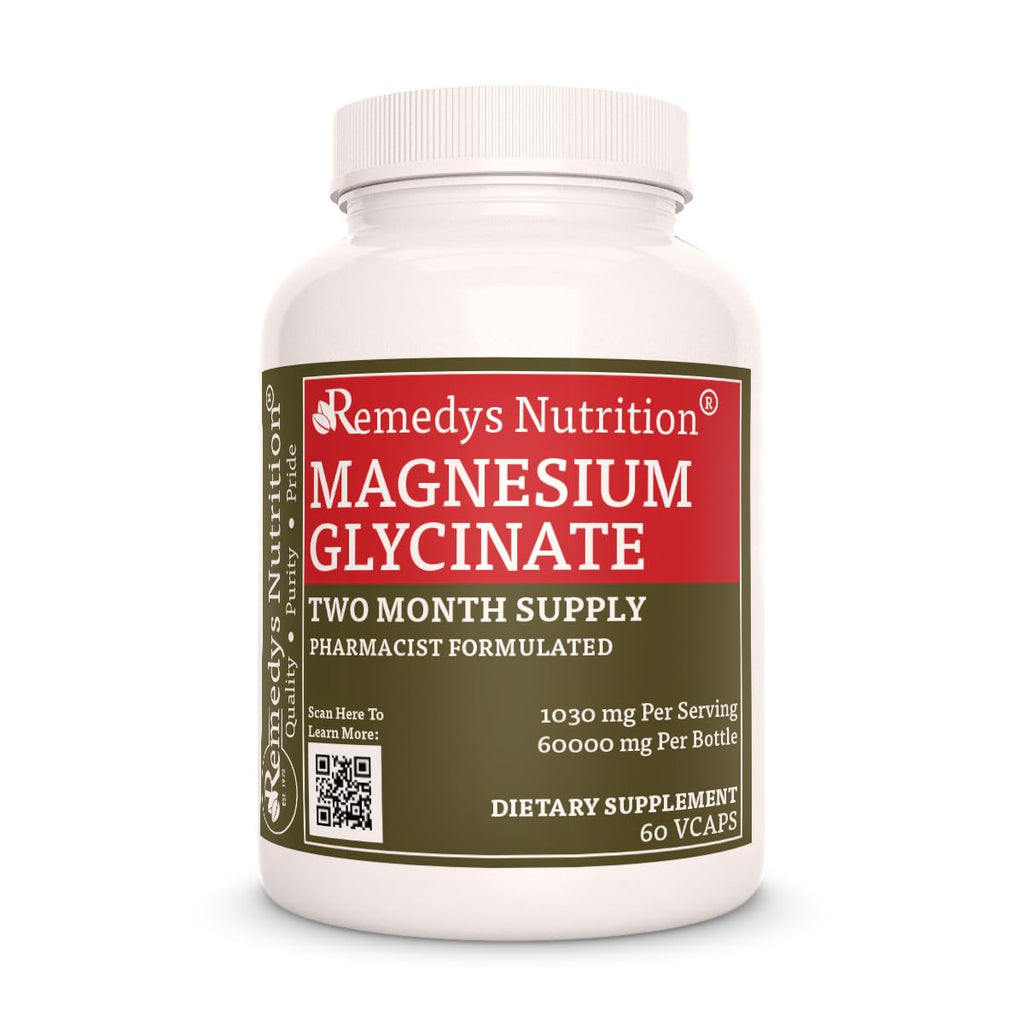 Remedy's Nutrition magnesium glycinate capsules