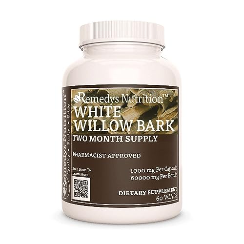 Remedy's Nutrition White Willow Bark capsules
