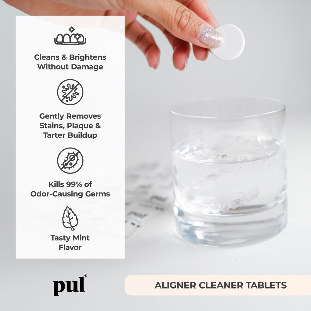 remove stains with PUL cleanser tablets