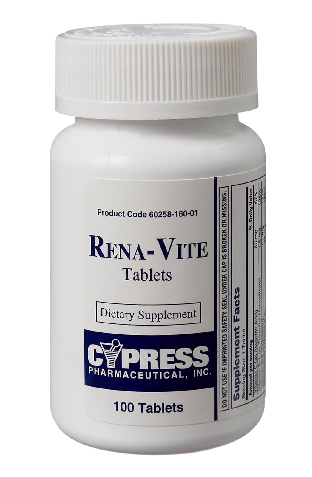 Rena-Vite multivitamins for daily health
