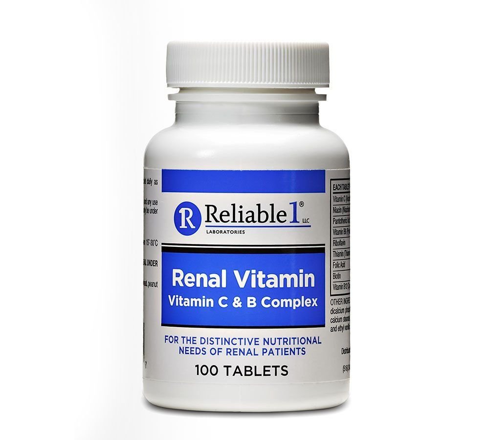 Renal vitamin B complex tablets for health