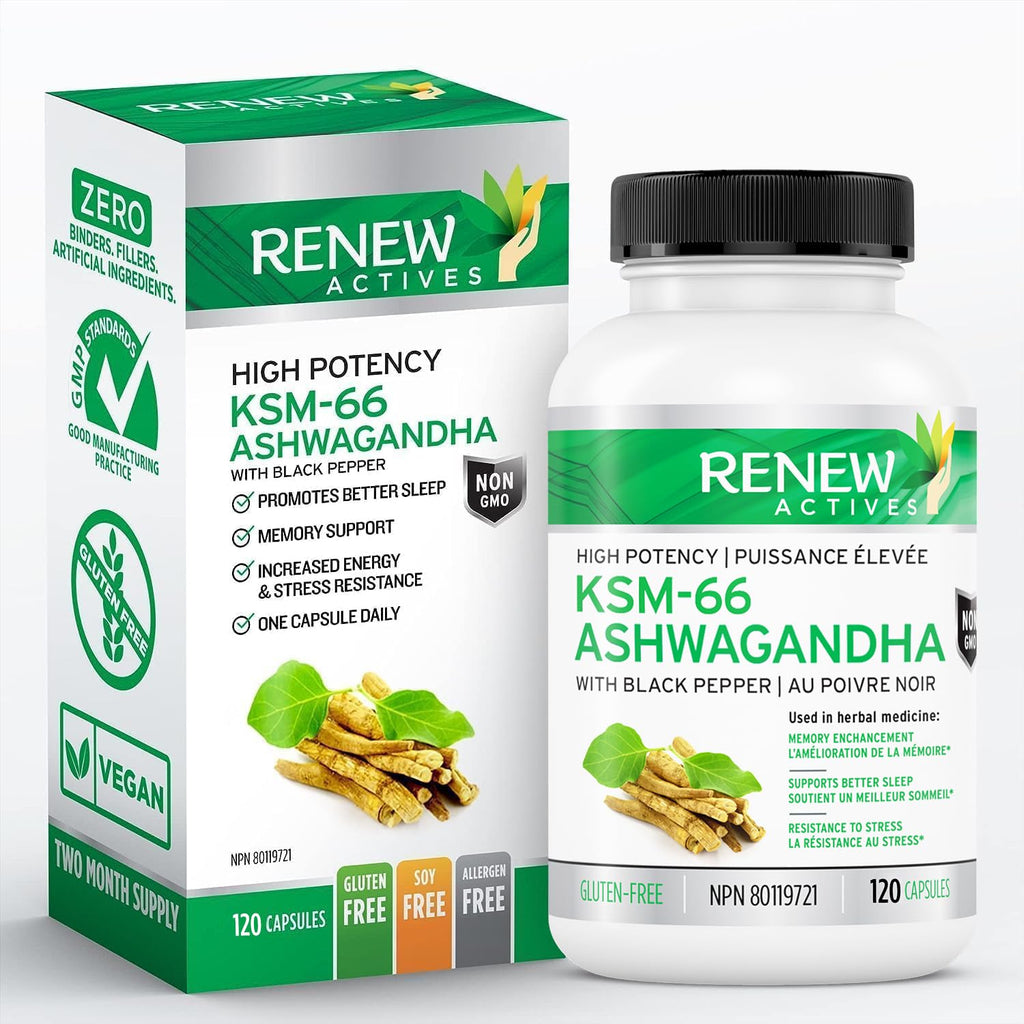 Renew Actives Ashwagandha mood support