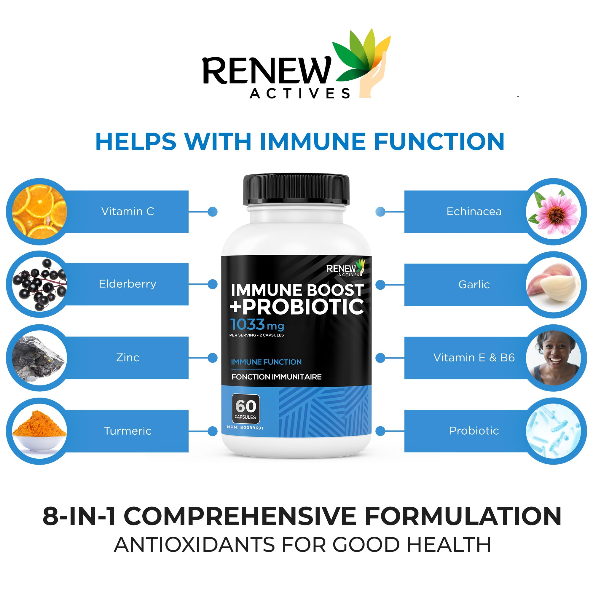 RENEW ACTIVES elderberry for overall health