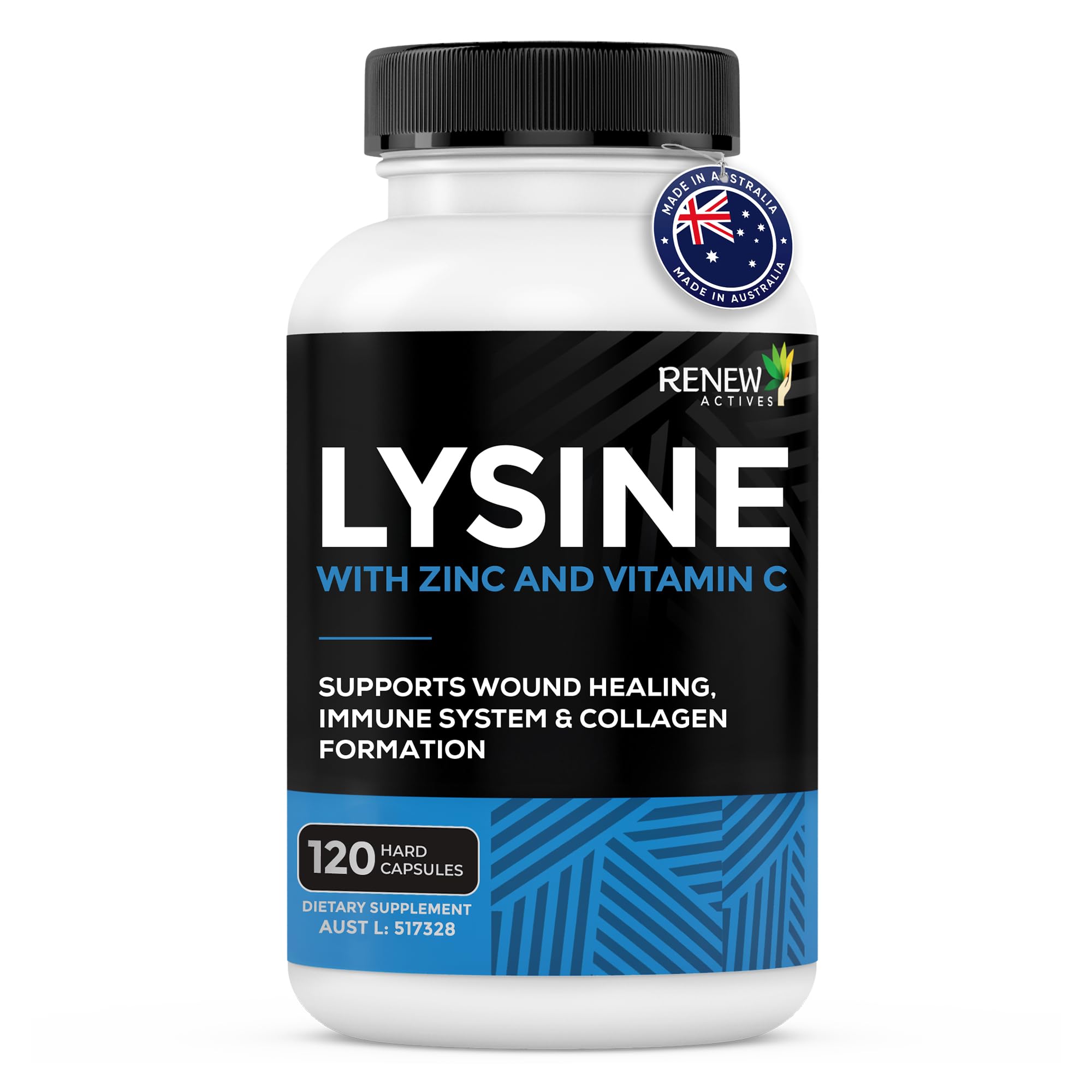 Renew Actives L-Lysine tablets