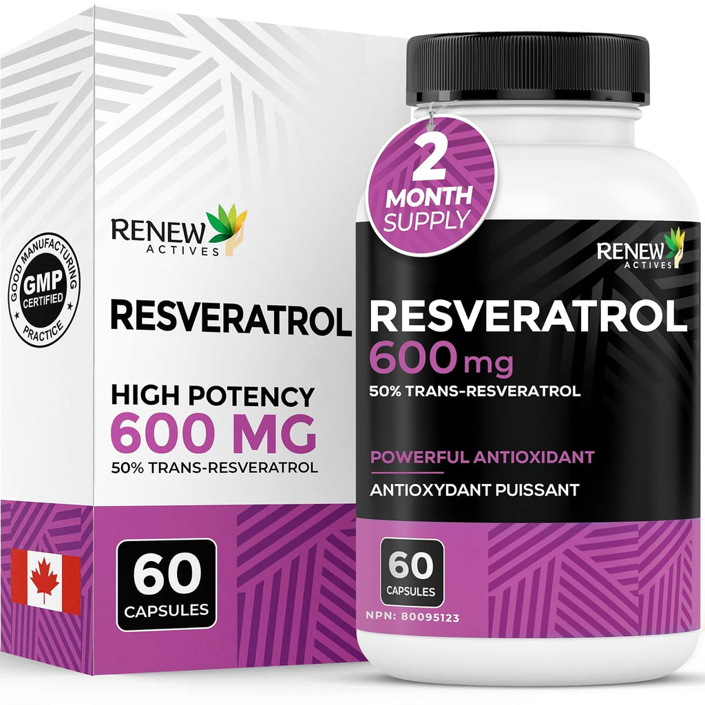 Renew Actives Resveratrol vegan capsules
