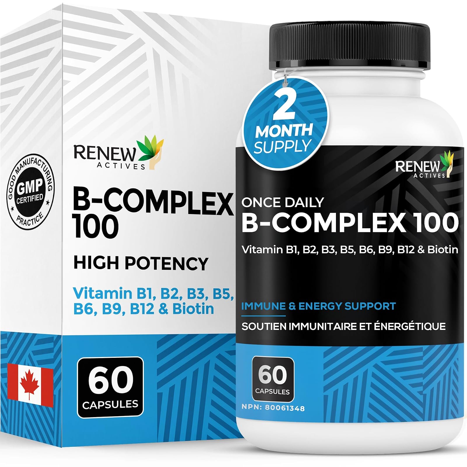 Renew Actives vitamin b complex capsules