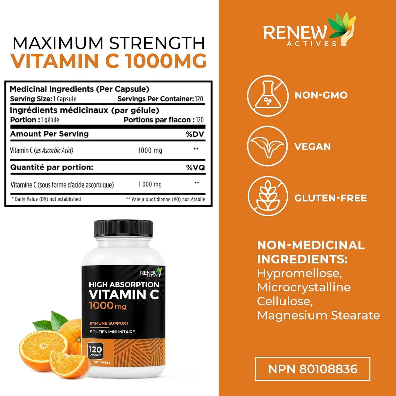 RENEW ACTIVES vitamin C benefits