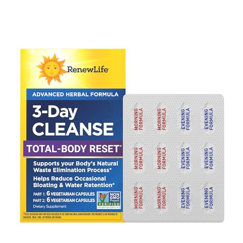 Renew Life 3 Day Cleanse detox capsules