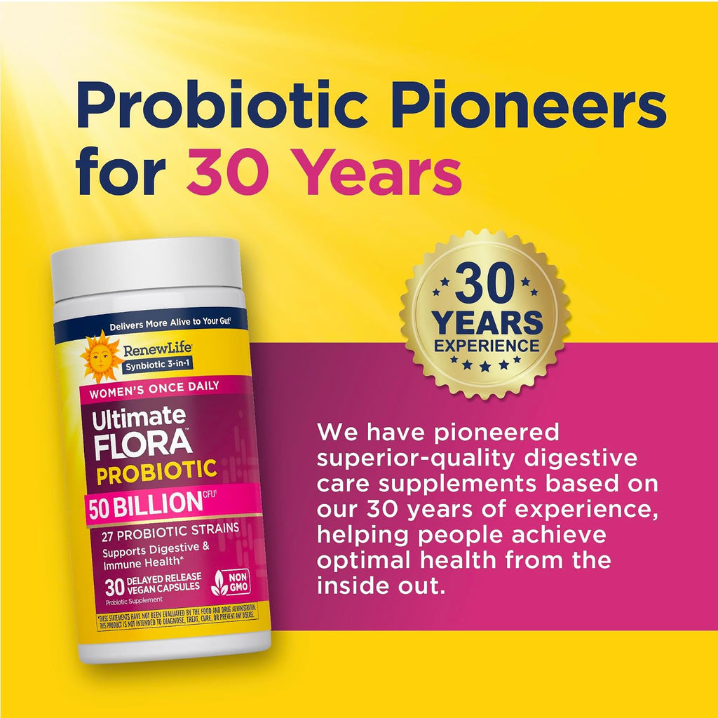 Renew Life capsules for gut health