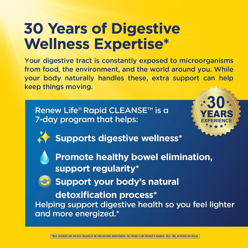 Renew Life cleanse tea benefits