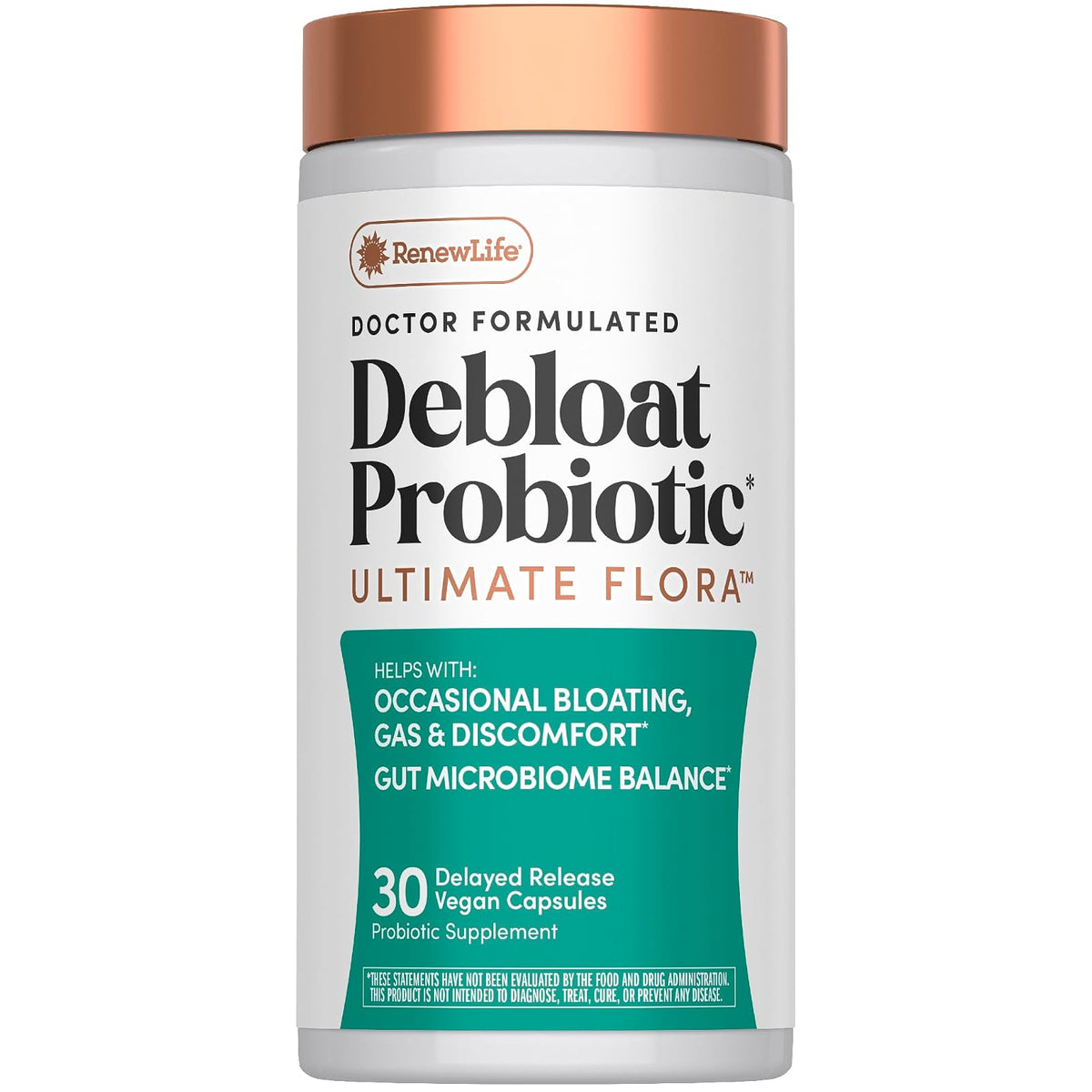 Renew Life Debloat Probiotic capsules