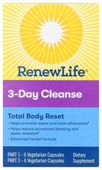 Renew Life detox tea capsules