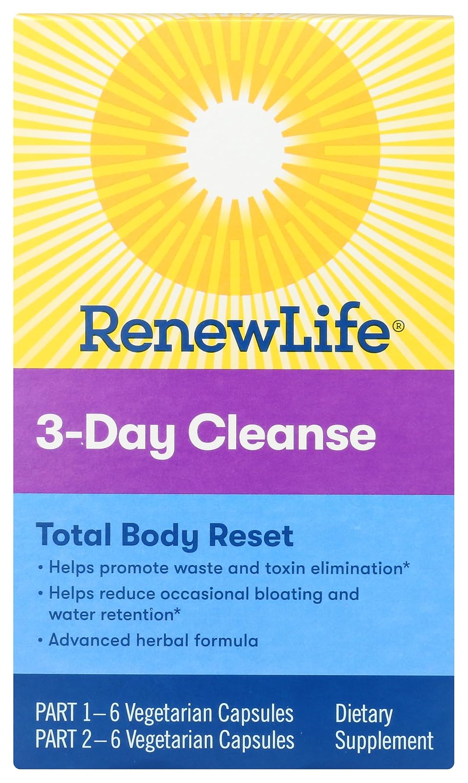 Renew Life detox tea capsules