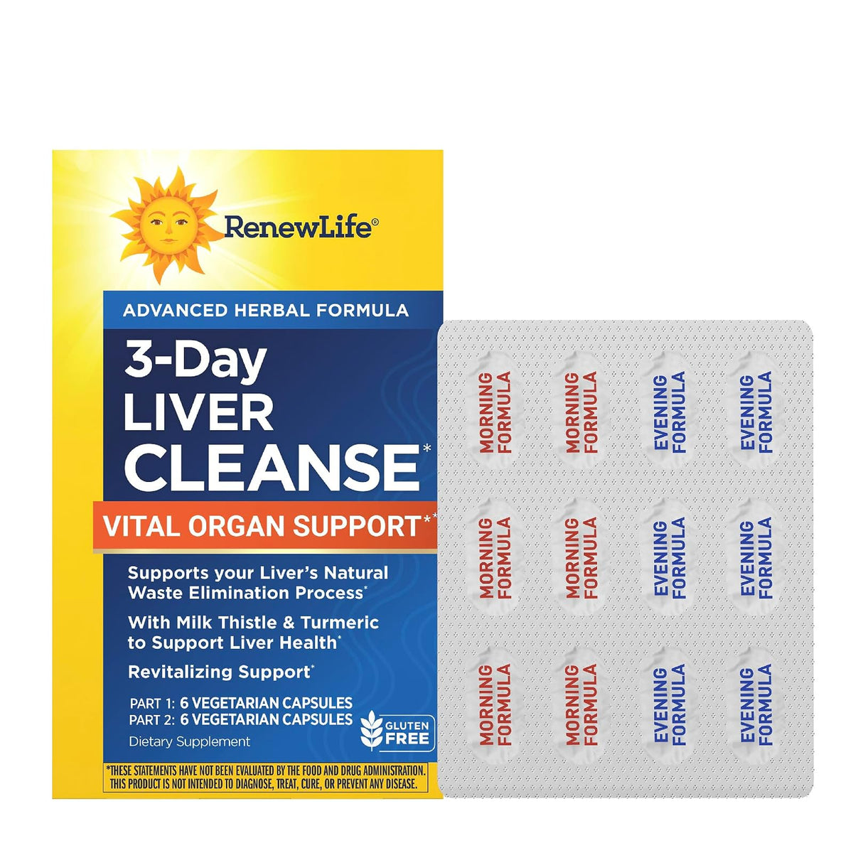 Renew Life detox tea capsules