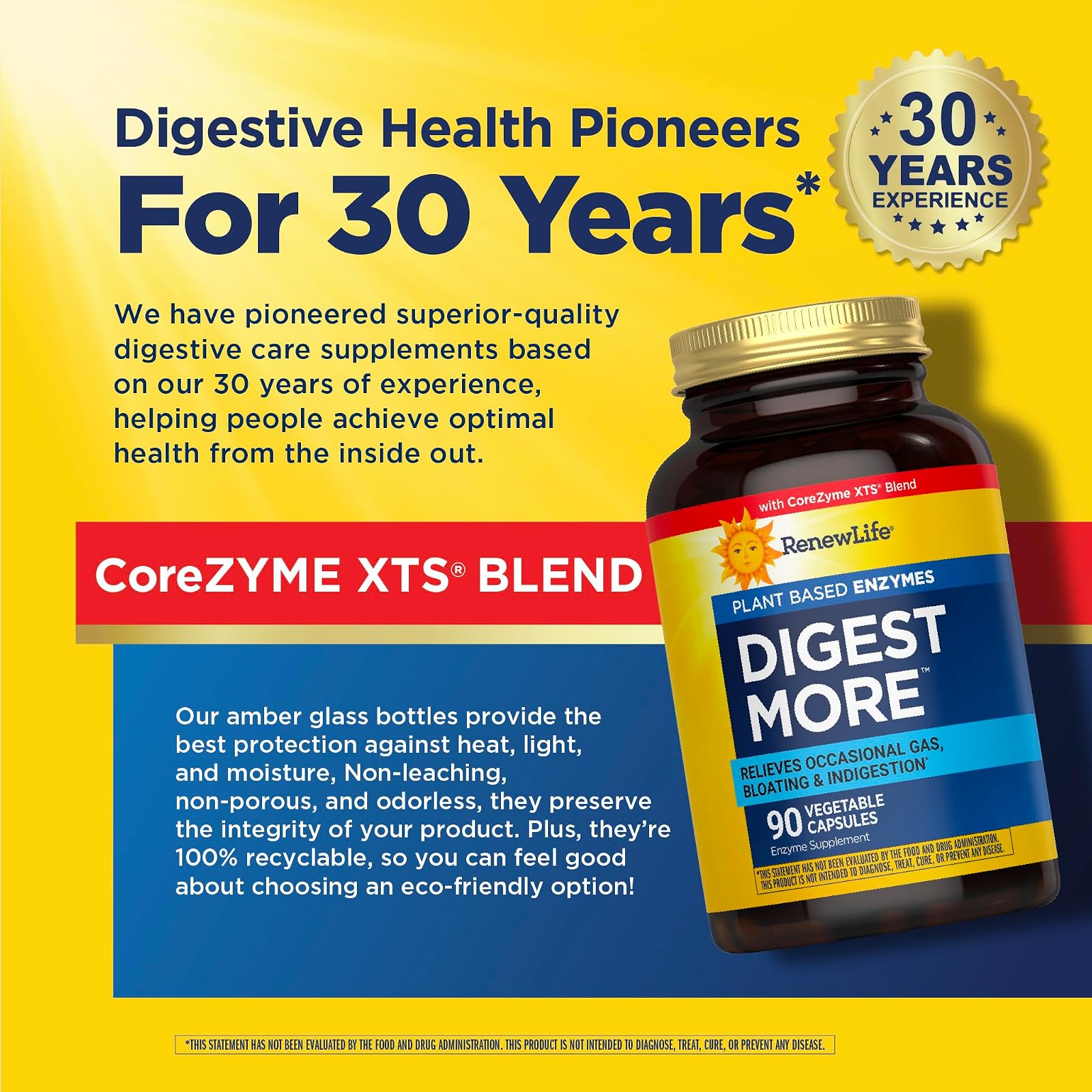 Renew Life digestive enzymes for everyday wellness
