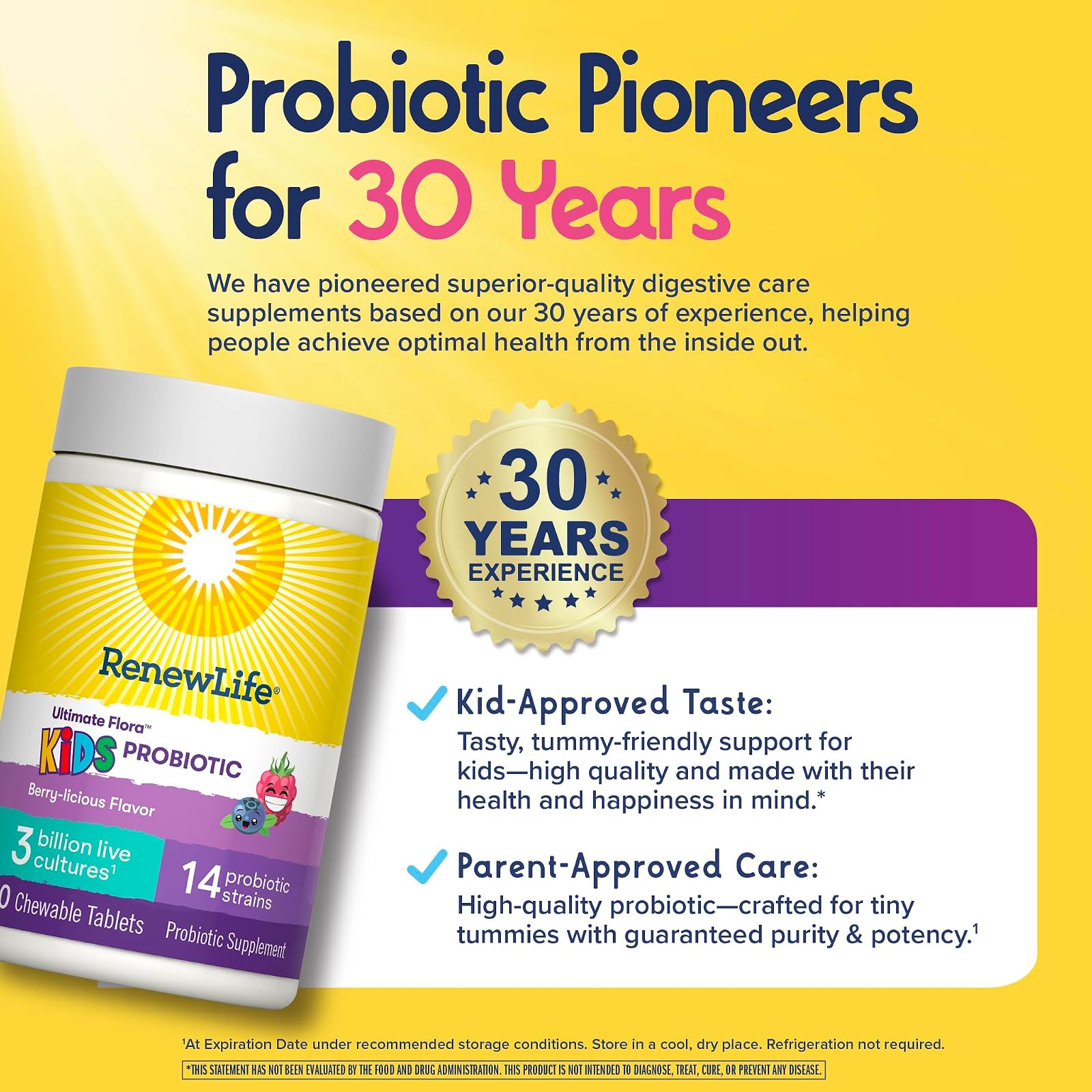 Renew Life kids probiotic benefits