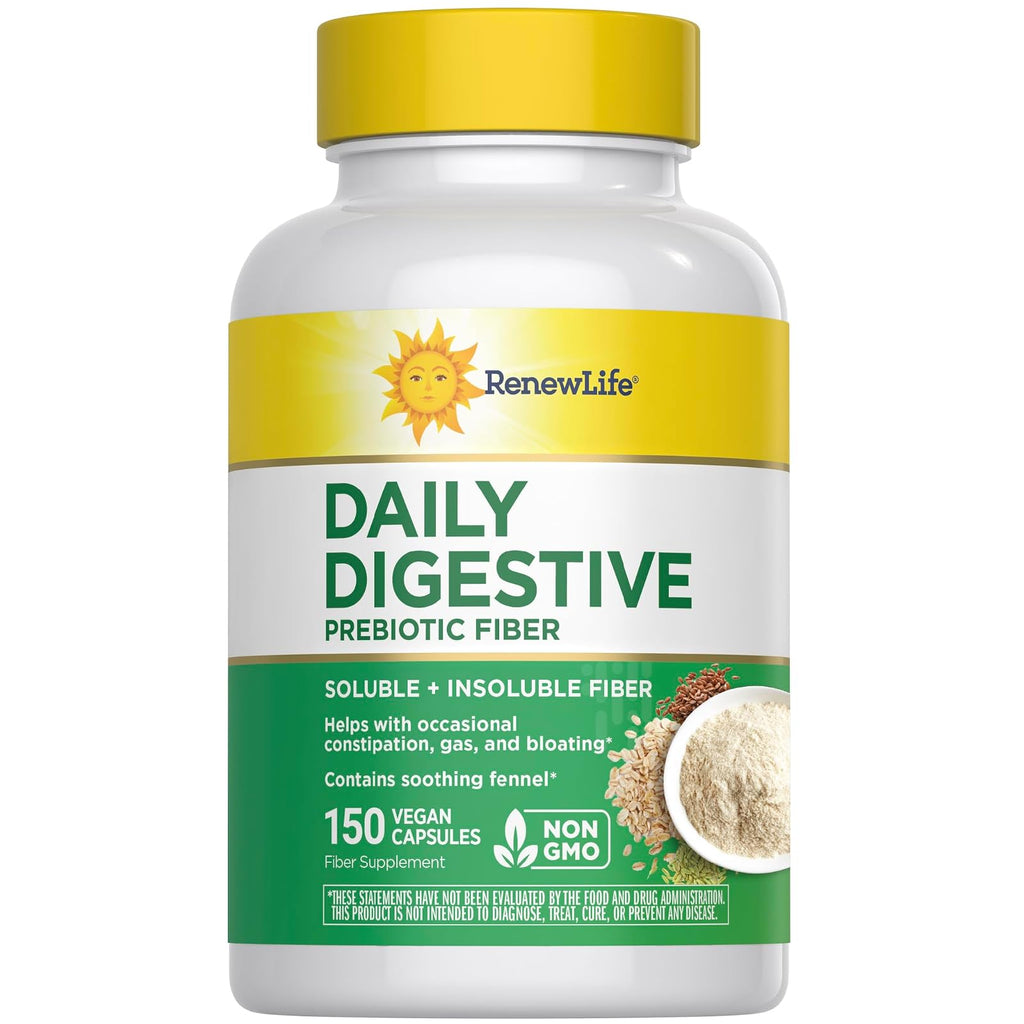 Renew Life prebiotic fiber capsules