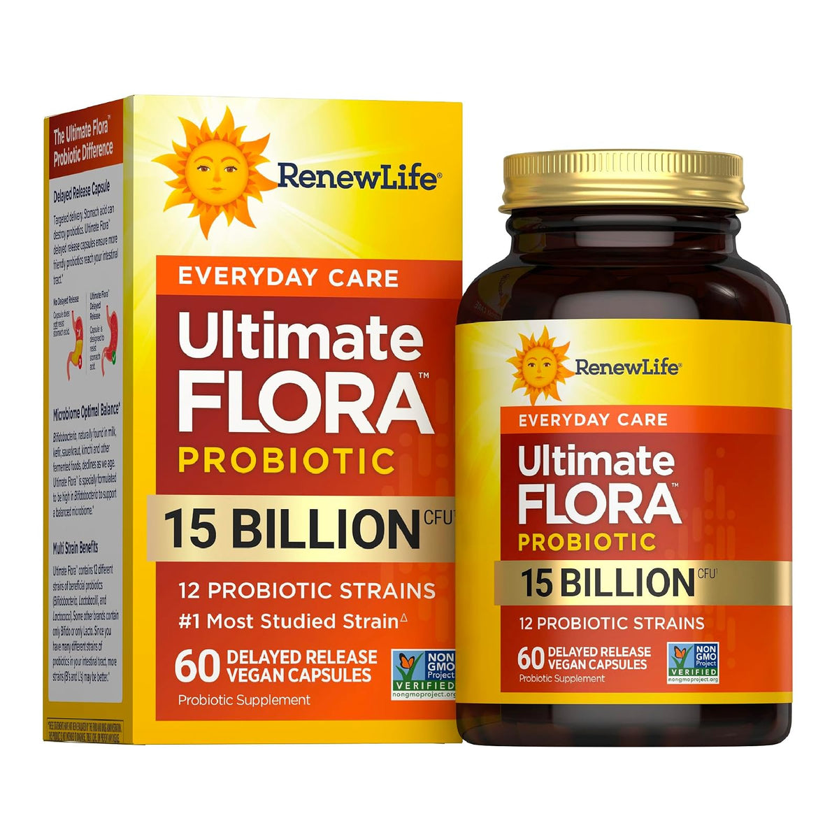 Renew Life probiotics for digestive health