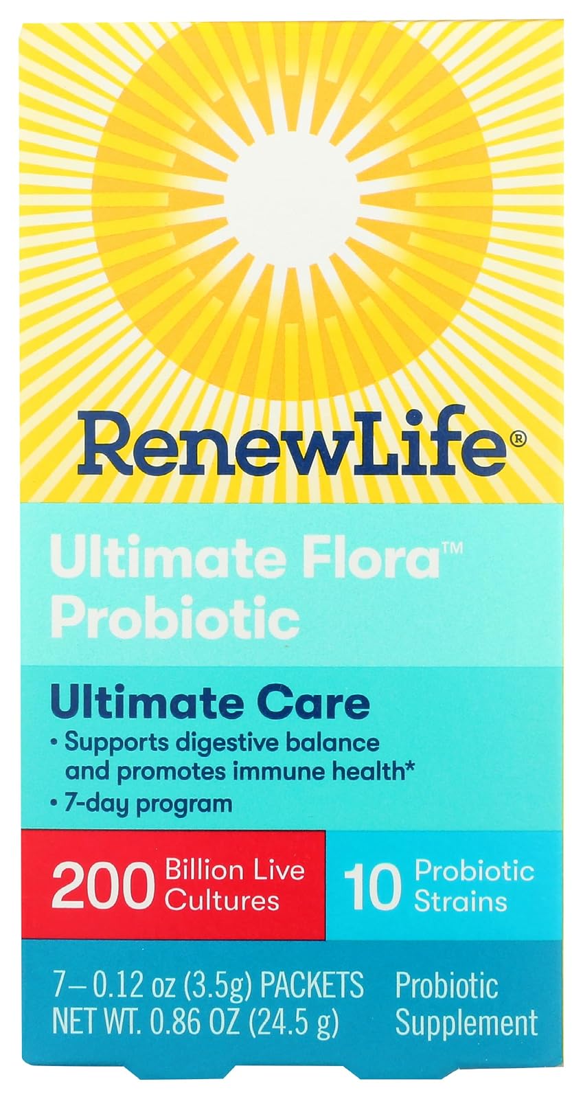 Renew Life probiotics for gut health