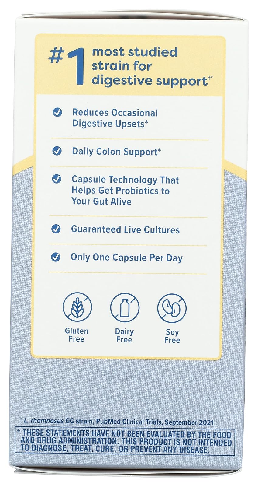 Renew Life probiotics for overall wellness