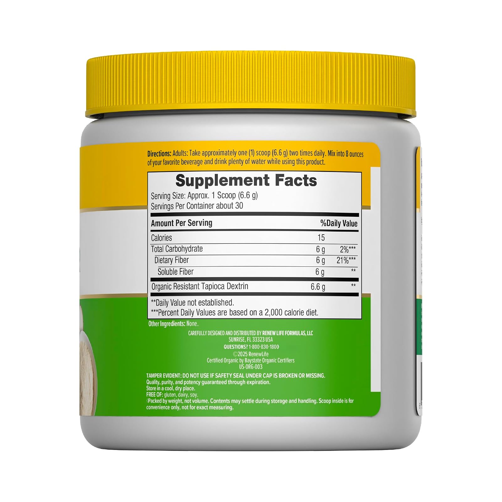 Renew Life psyllium husk supplement
