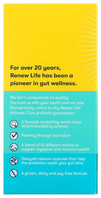 Renew Life Ultimate Flora Care benefits