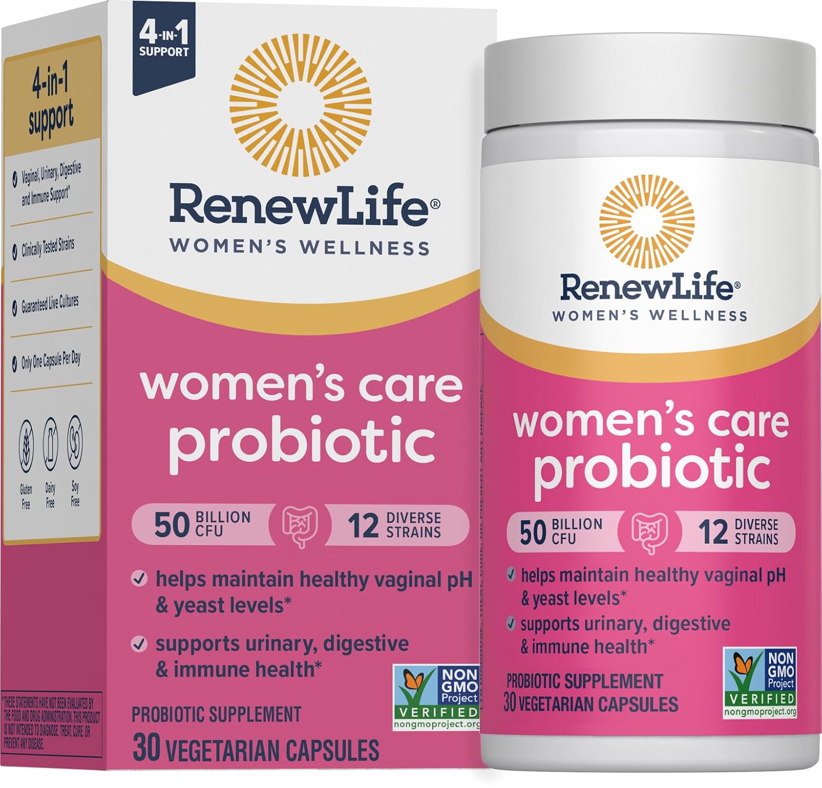 Renew Life women's probiotic capsules