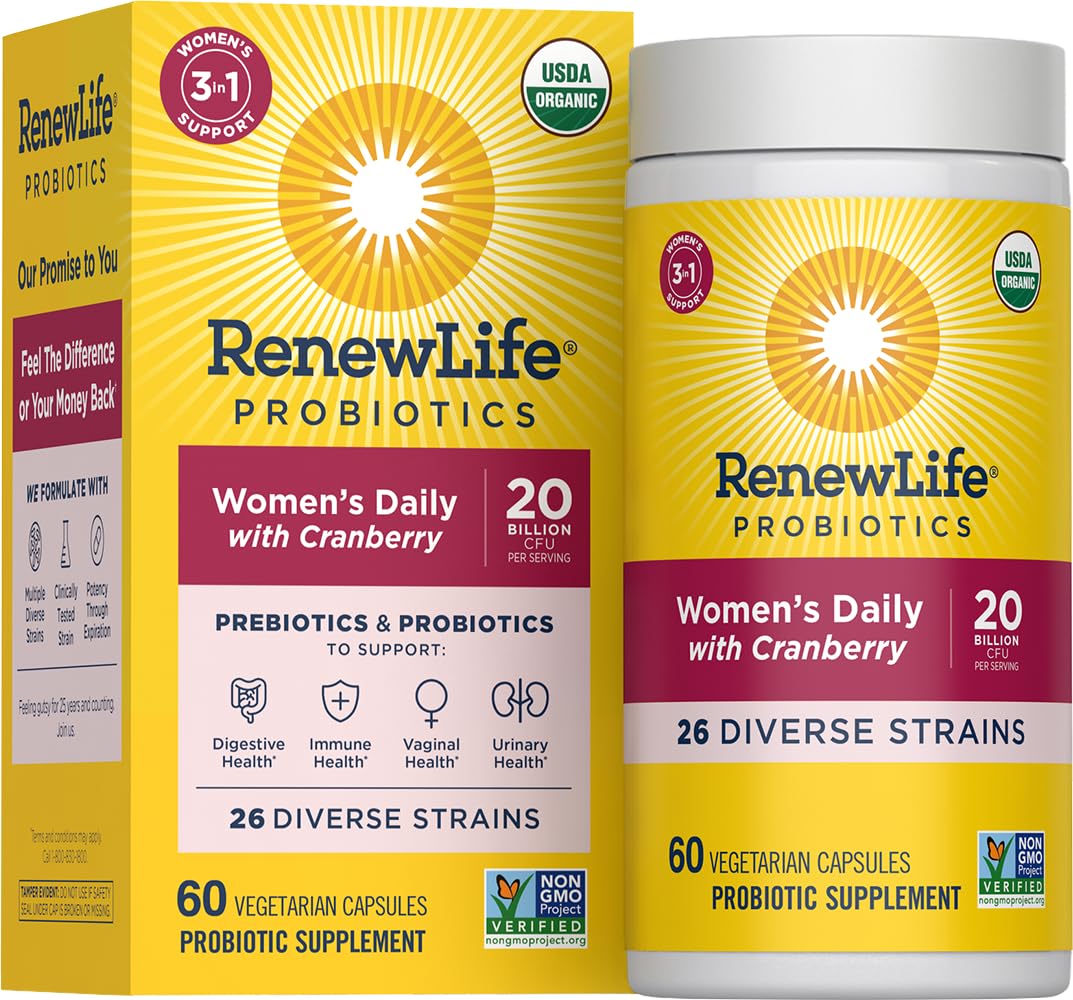 Renew Life women's probiotic capsules