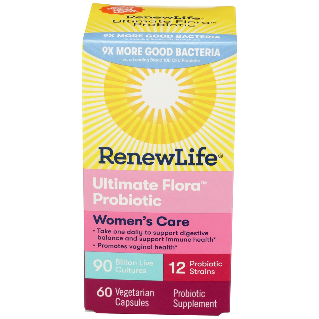 Renew Life women's probiotics capsules