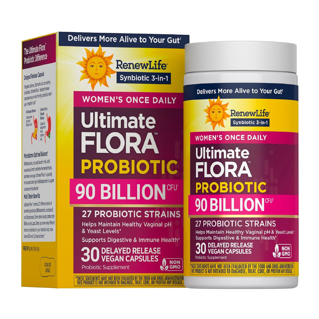Renew Life women's probiotics capsules