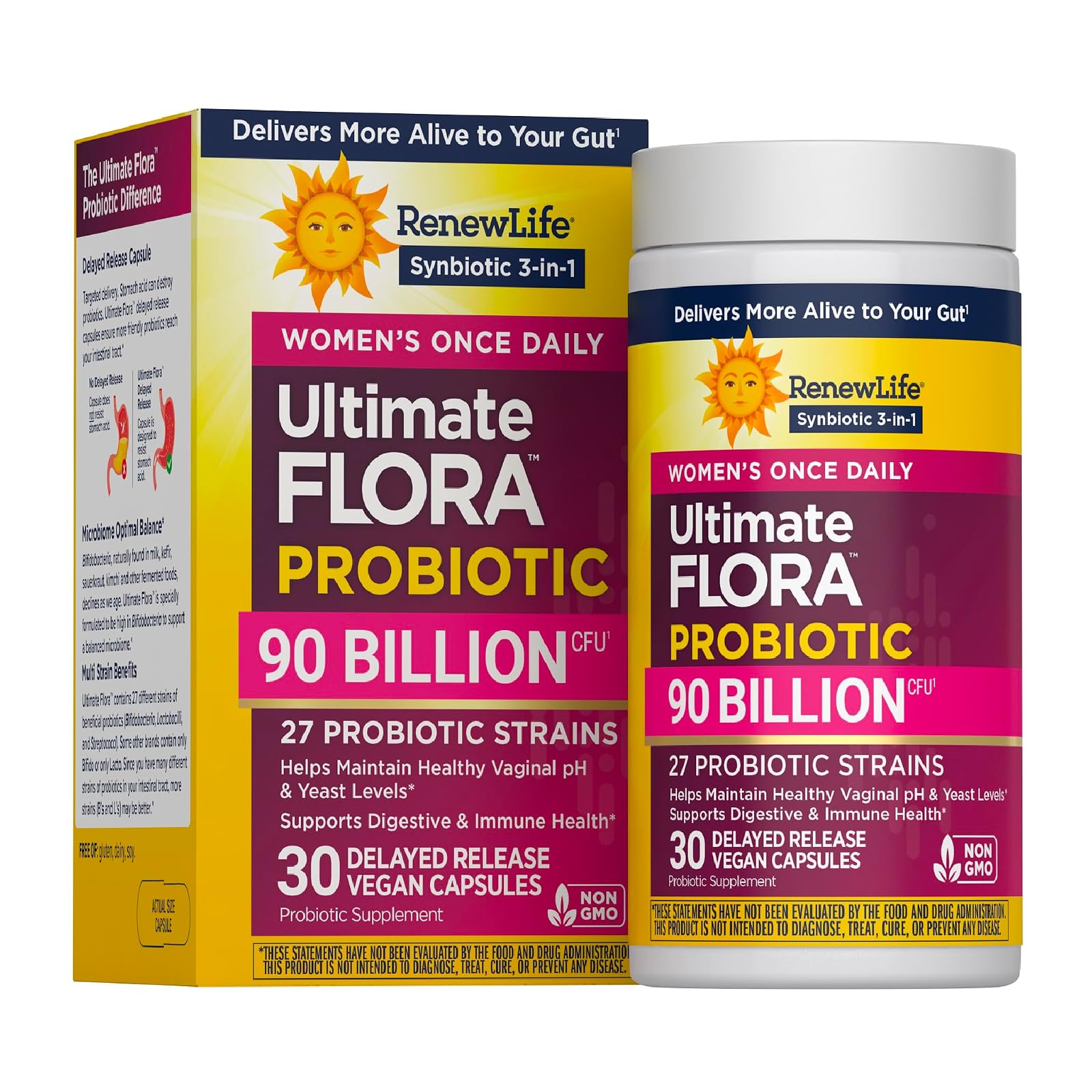 Renew Life women's probiotics capsules
