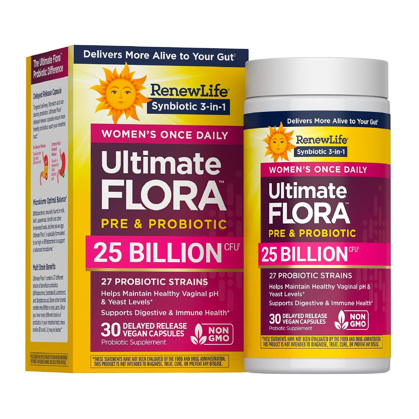 Renew Life women's probiotics capsules