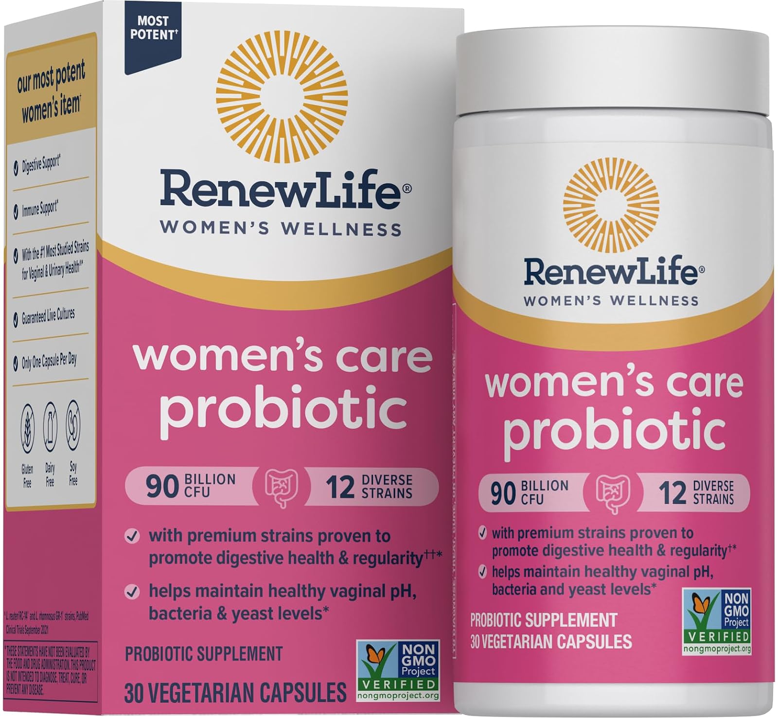 Renew Life women's probiotics for digestive health