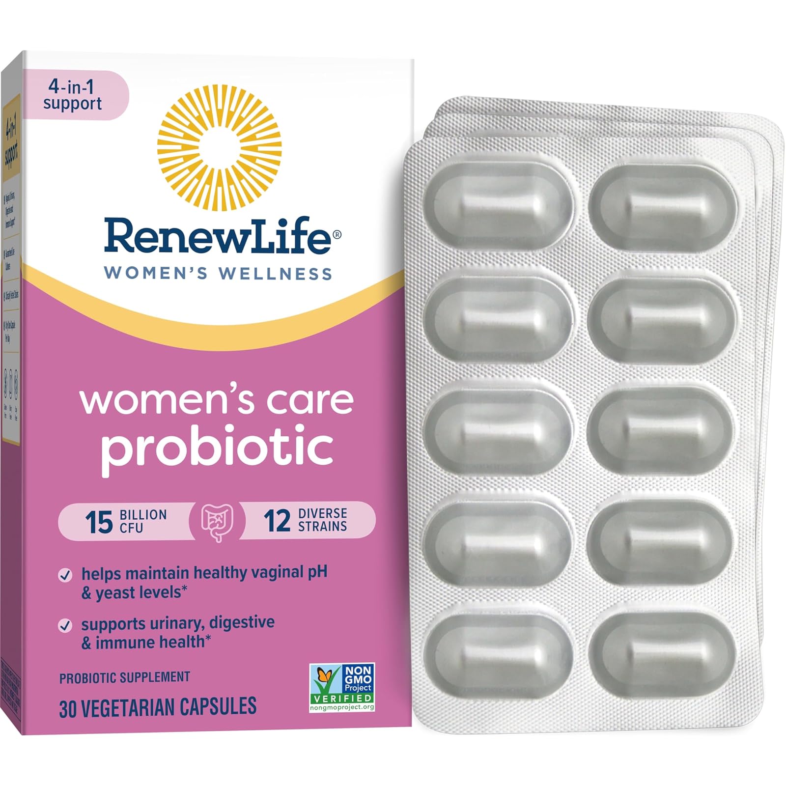 Renew Life women's probiotics for gut health