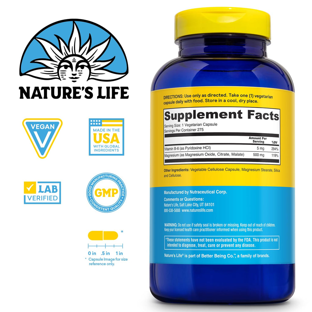 Renewing magnesium 500 mg vegcaps
