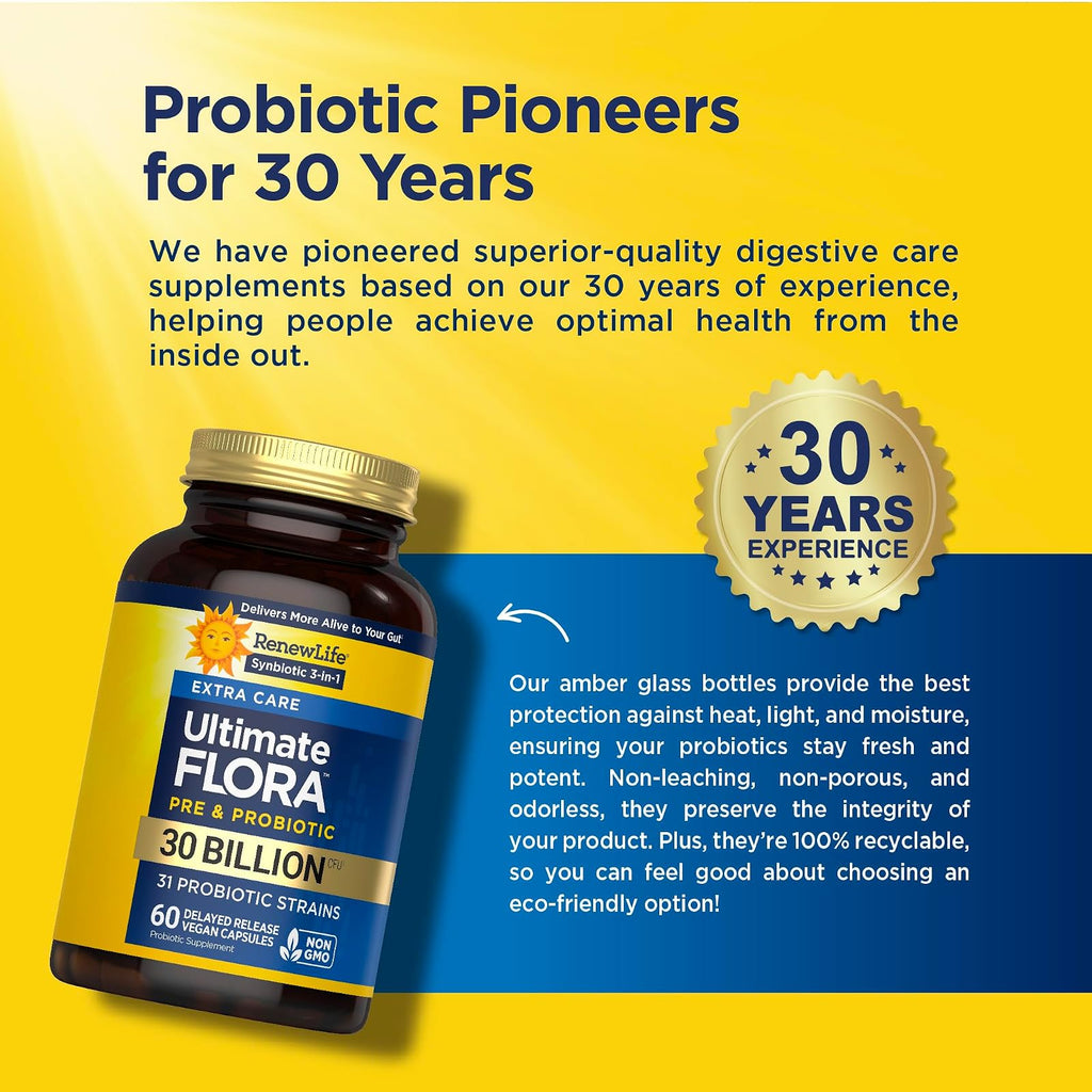 RenewLife Ultimate FLORA capsule benefits