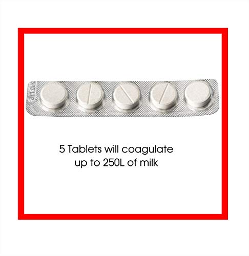 Rennet tablets for gourmet cheese recipes