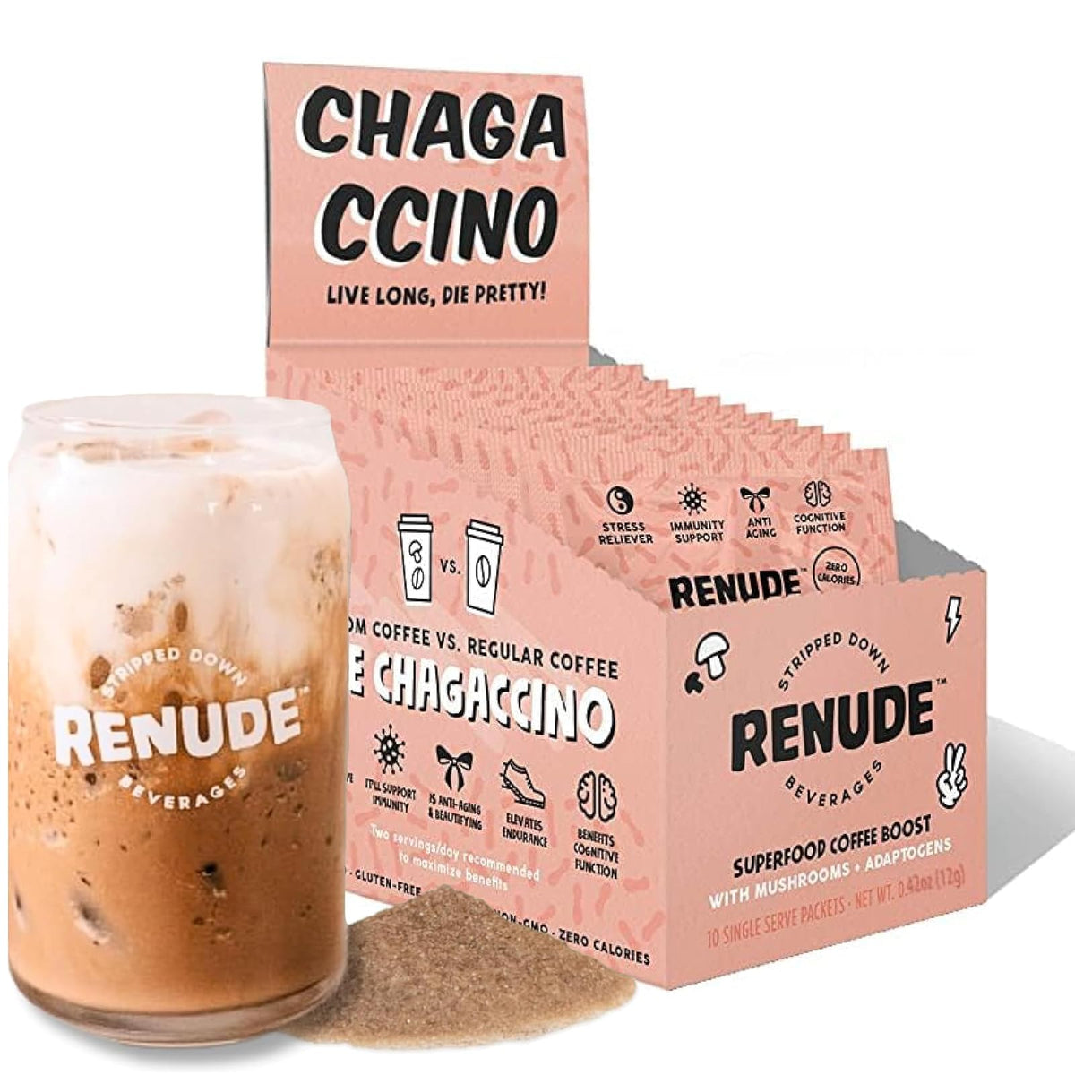 Renude chaga mushroom powder benefits