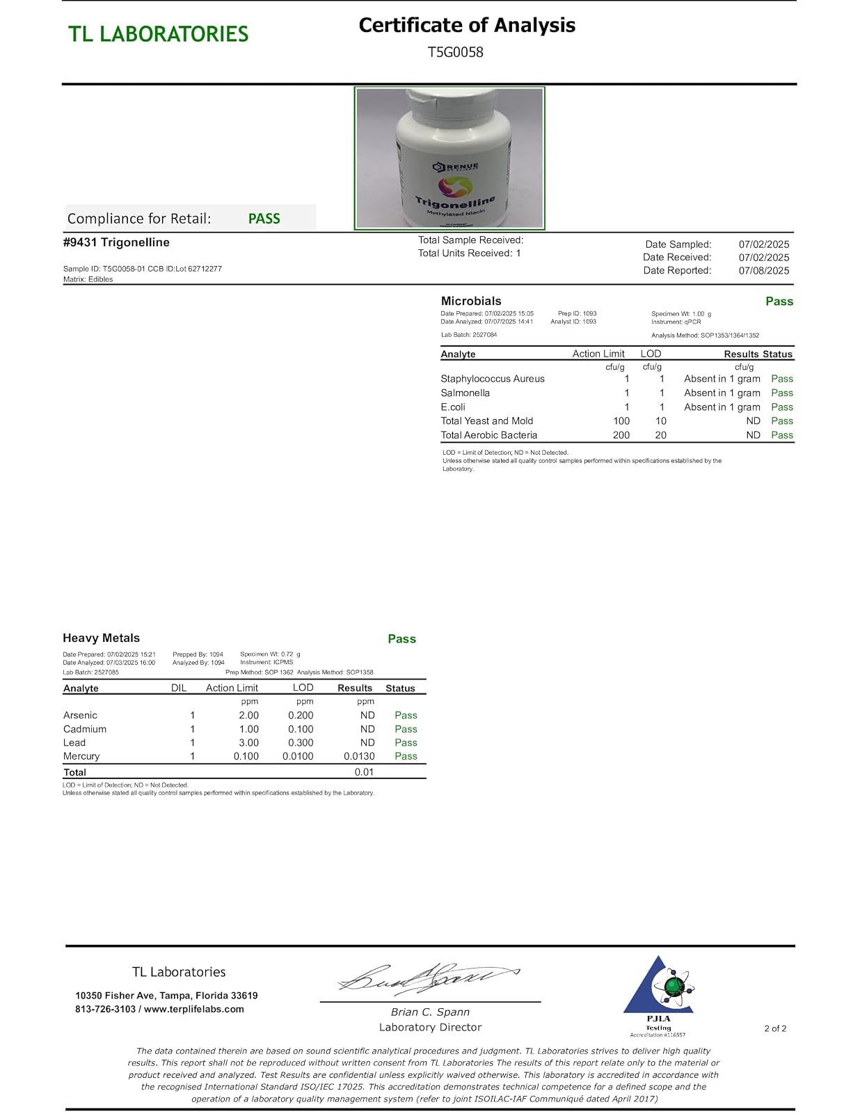 Renue By Science Vitamin B3 for overall wellness