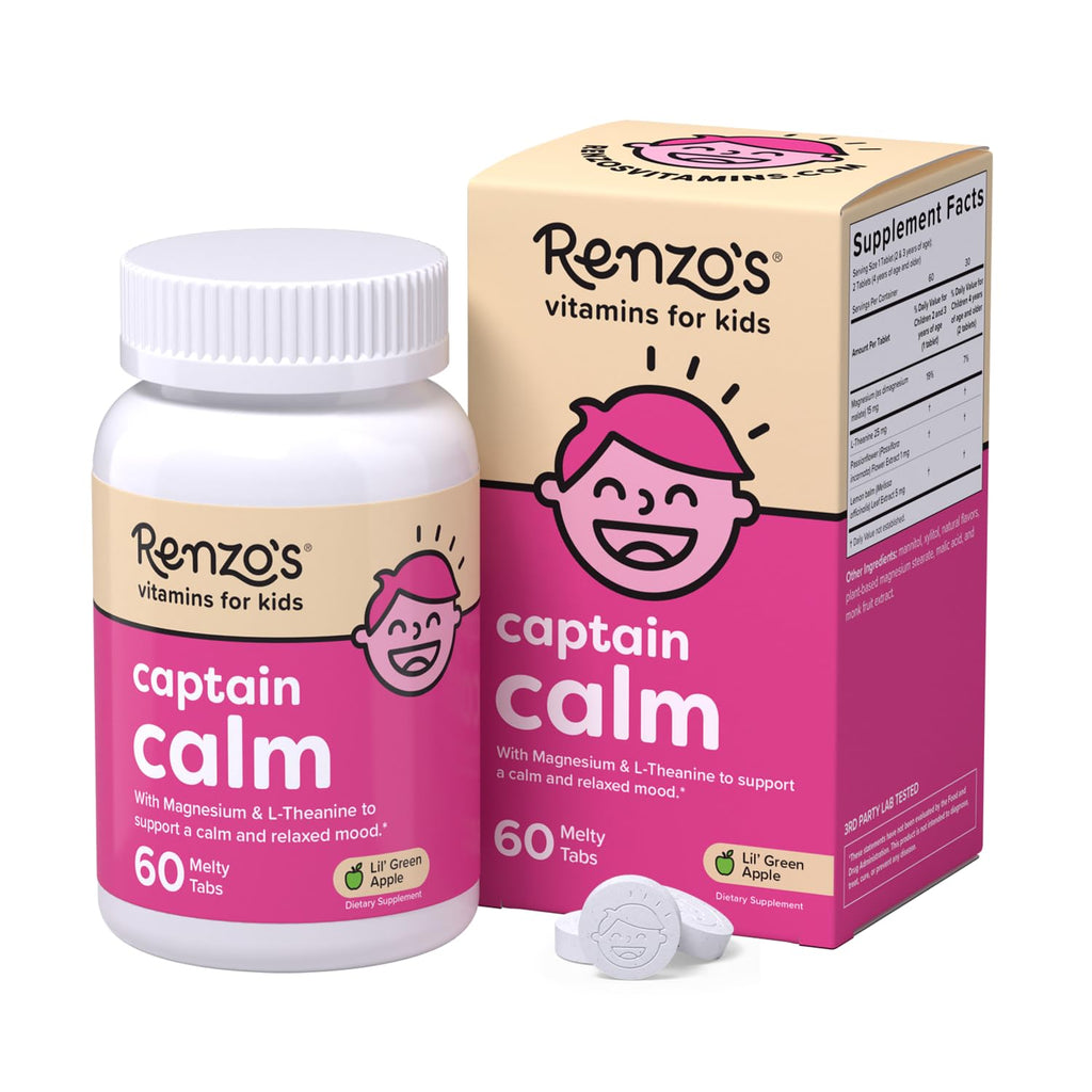Renzo's Captain Calm magnesium supplement