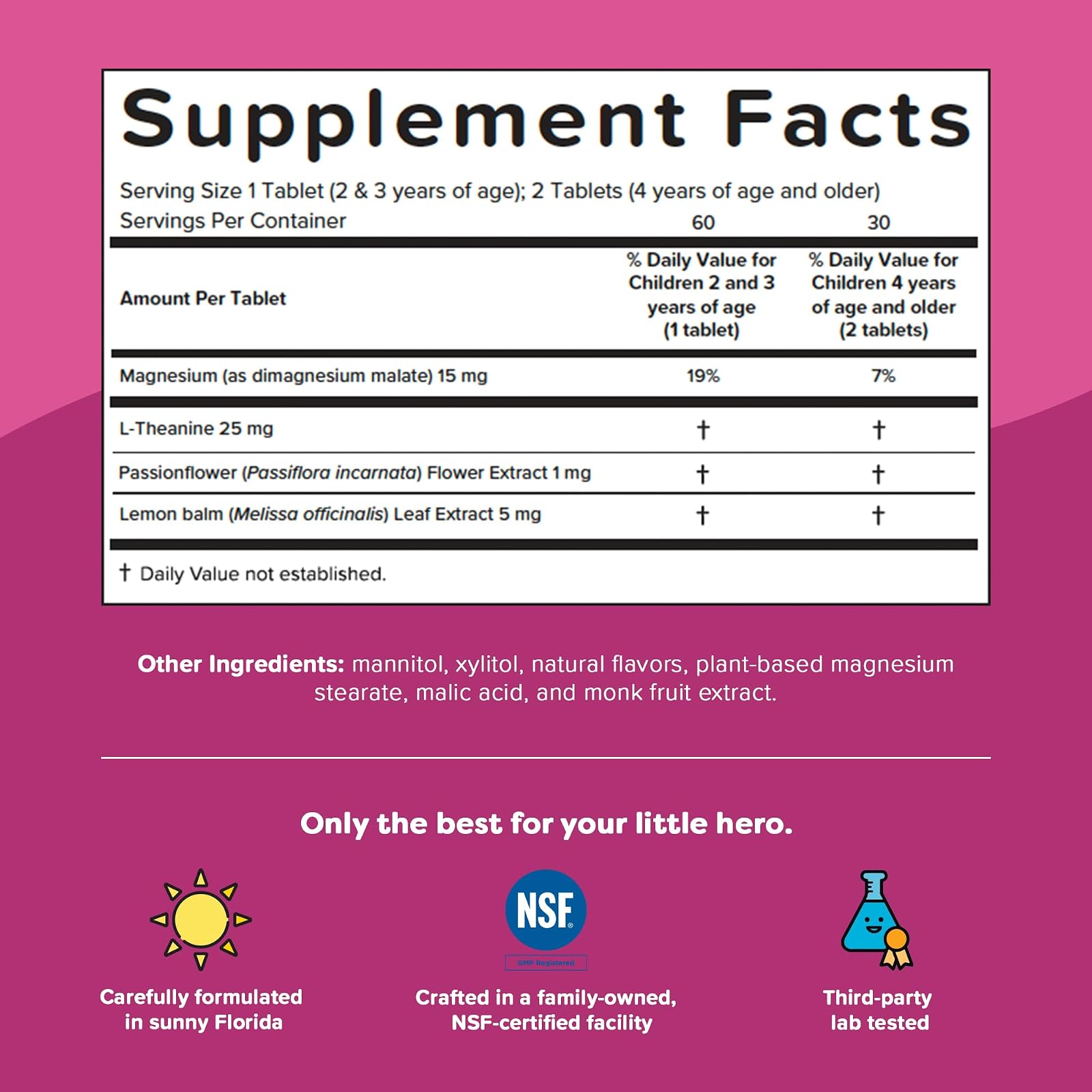 Renzo's magnesium for healthy growth