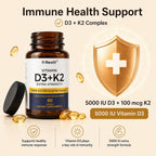 REOTT Vitamin D3 K2 5000 IU benefits