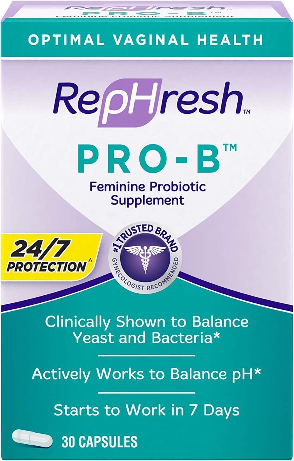 Rephresh Pro-B probiotics for women