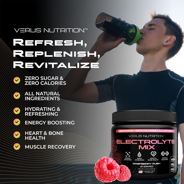 Replenish electrolytes after workouts
