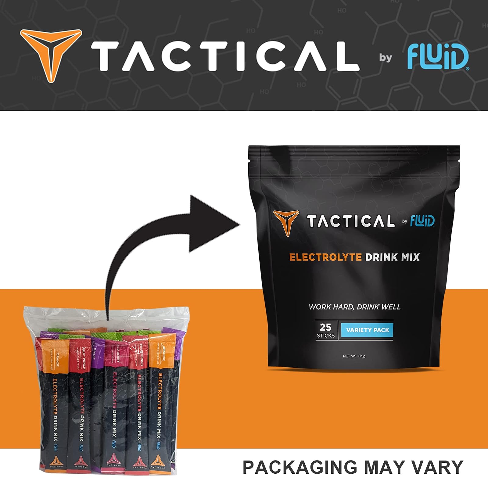 replenish electrolytes with Fluid Tactical