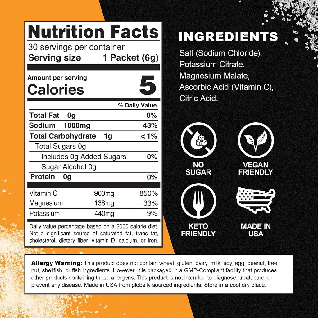 replenish electrolytes with It's Just!