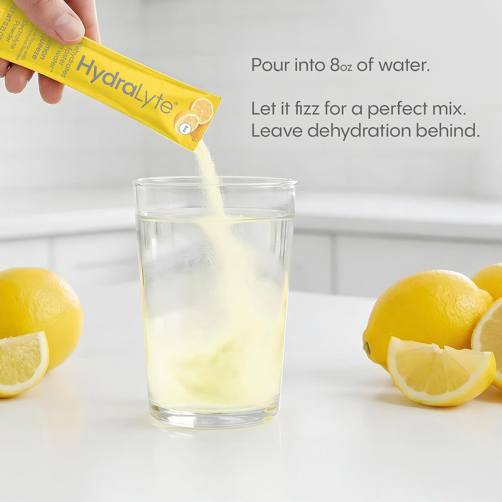 replenish electrolytes with lemon flavour