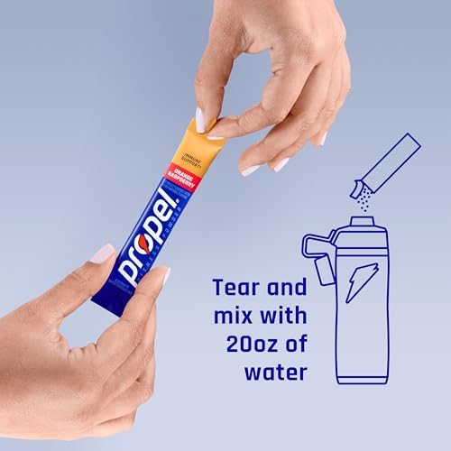 replenish electrolytes with Propel powder