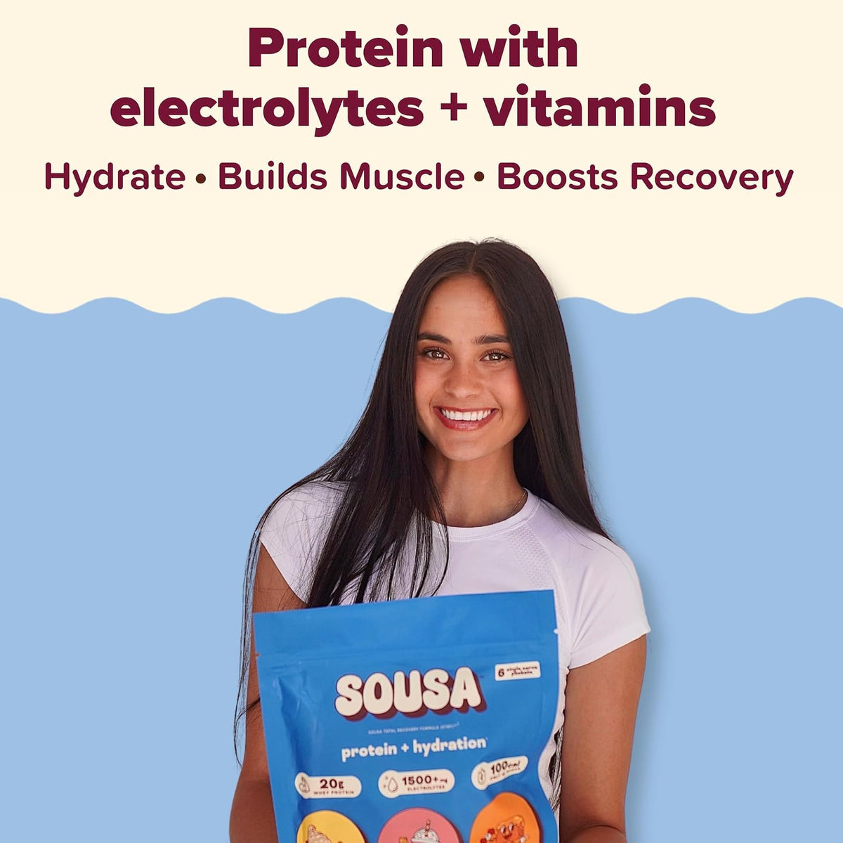 replenish electrolytes with Sousa powder